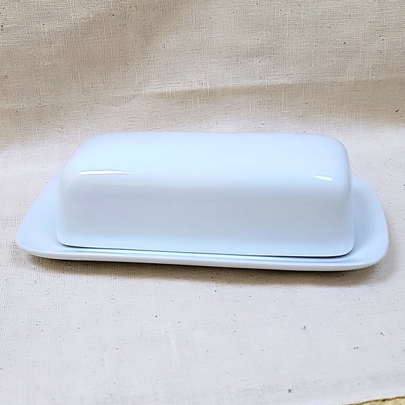 Home by Target | Kitchen | Home White Porcelain Butter Dish | Poshmark